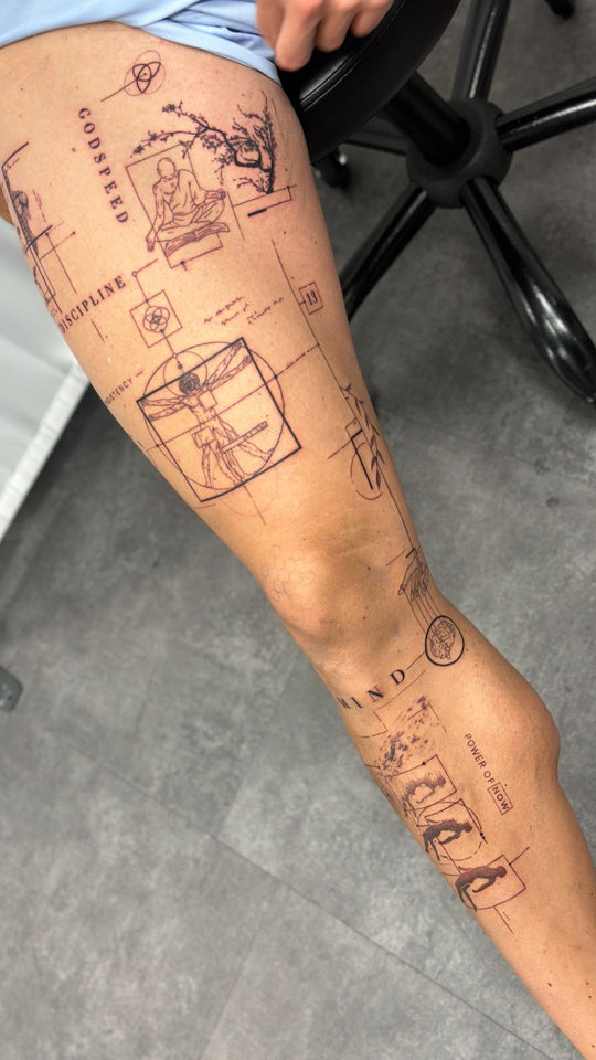 Tattoo-Pflege Empfehlung von: Pascal/PMTSKETCH - So pflegst du deine ...